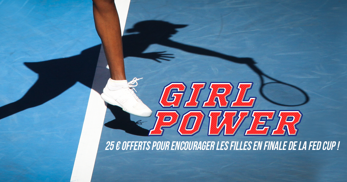 25 € de paris gratuits pour encourager les bleues en Fed Cup - Winamax